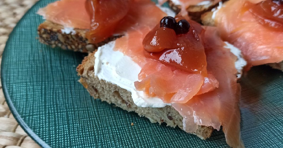 22 recetas muy ricas de montaditos con salmón compartidas por cocineros ...