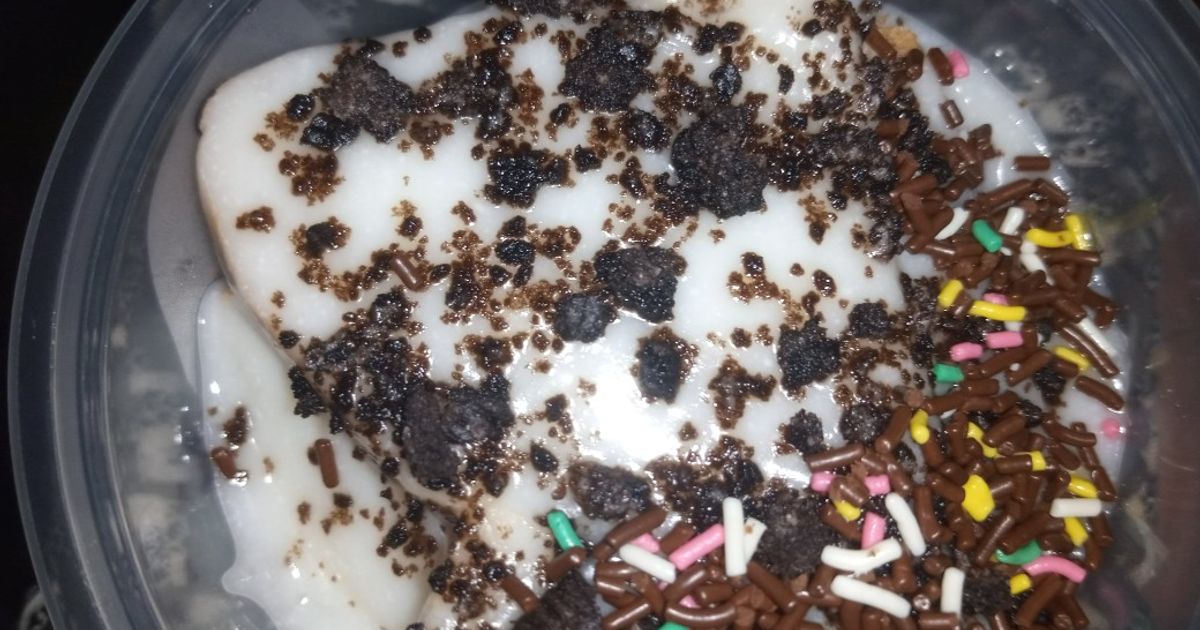 Resep Stup Roti Tawar Toping Oreo Dan Seres oleh Dapur nurataz - Cookpad