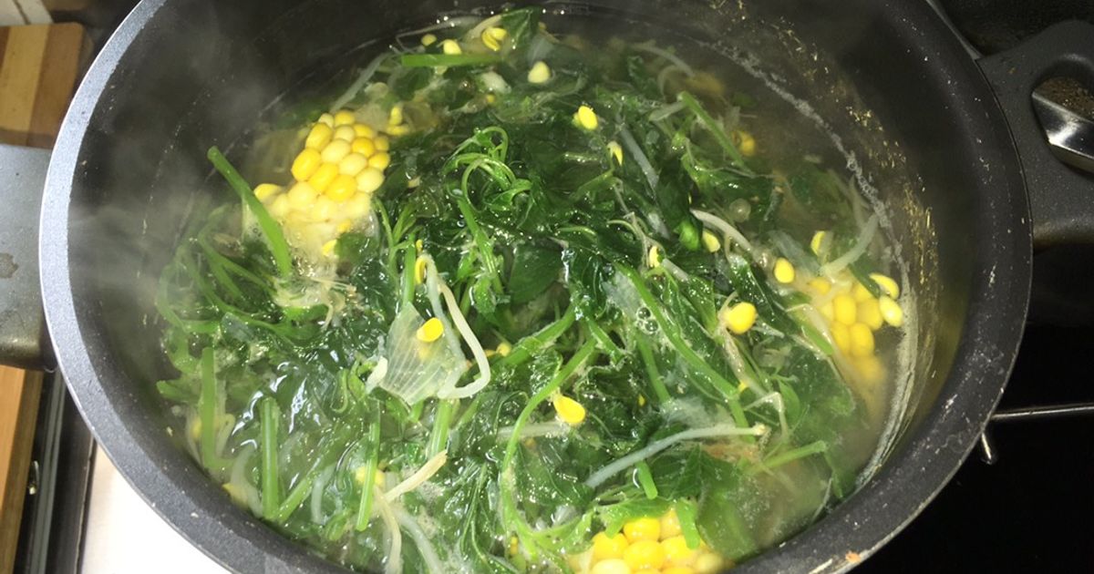 Resep sayur bayem bening bumbu ulek rumahan enak dan mudah - Cookpad