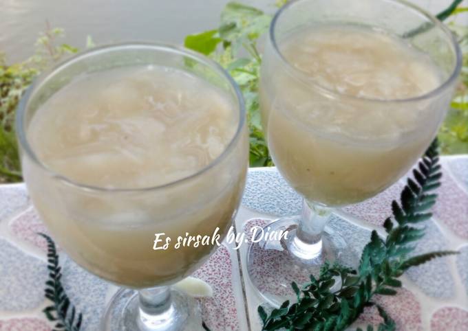 Resep Es sirsak nata de coco oleh Dian AD - Cookpad