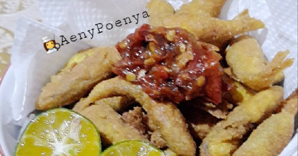 Resep Wader krispi (iwak oboh krispi) oleh Aeny Poenya ( 7540416) - Cookpad