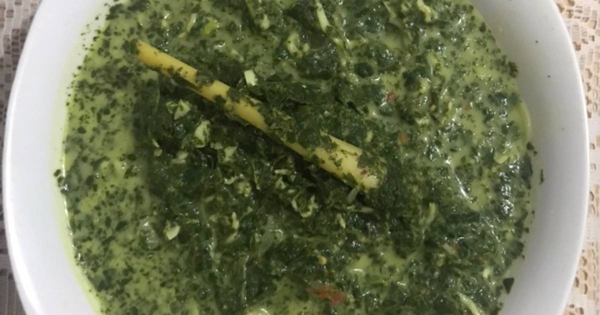 Resep Sayur Daun Ubi Tumbuk oleh Eka Irdianty - Cookpad