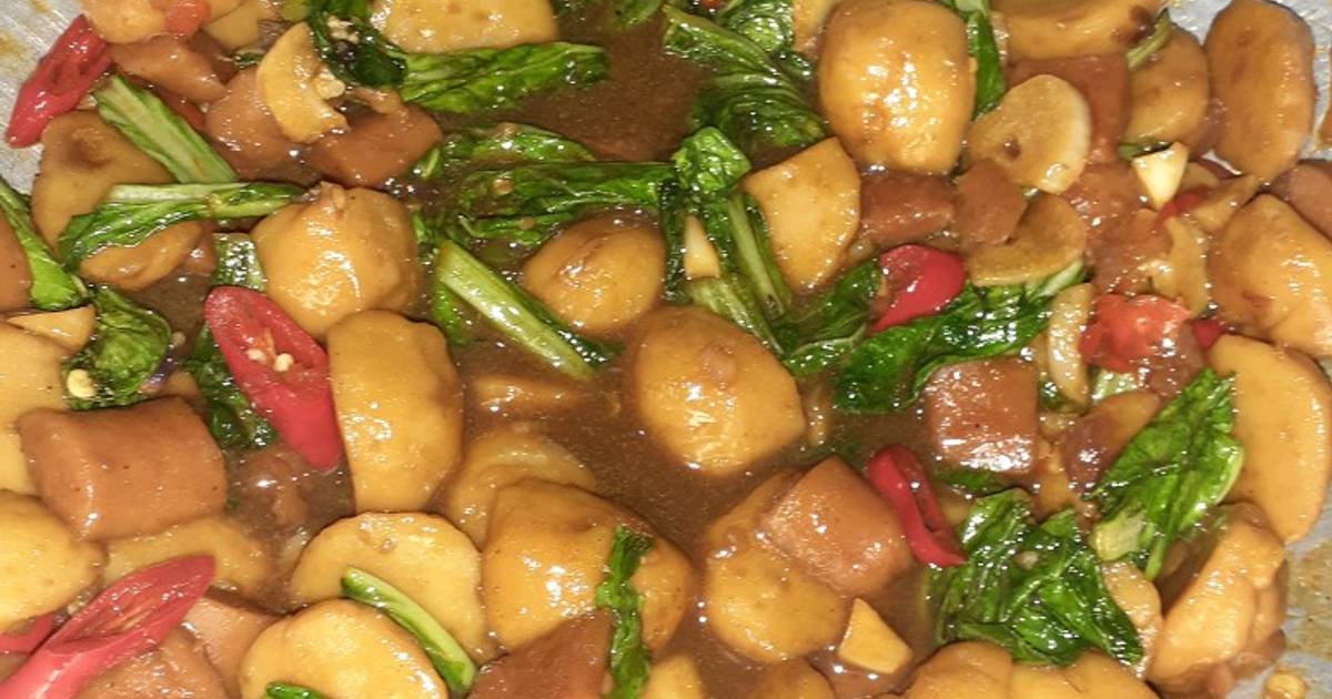 438 resep olahan cah sawi hijau sosis enak dan mudah - Cookpad