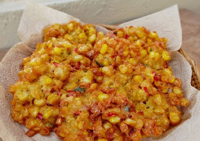 Resep Dadar Jagung/Bakwan Jagung Ndeso oleh Citra Haries - Cookpad