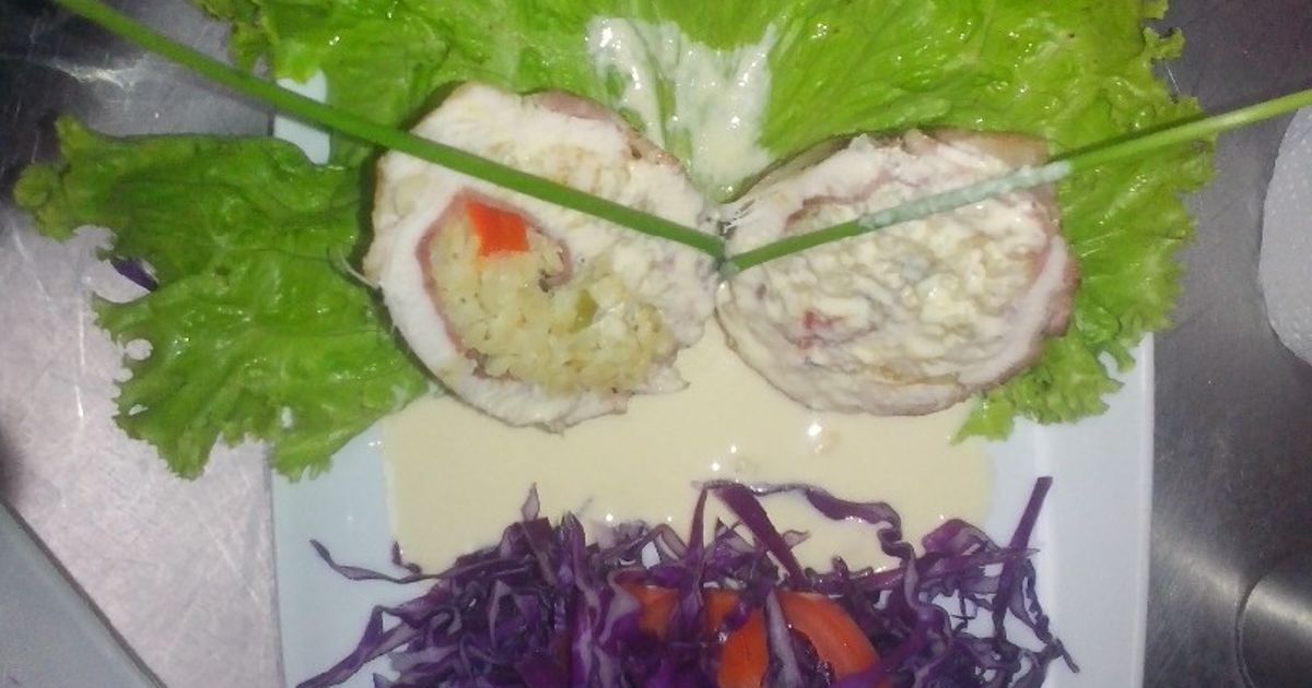 pechuga de pavo rellena de frutos secos - 17 recetas caseras- Cookpad