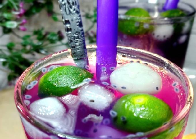 Resep Es Sonkit Kiamboy Kembang Telang (618) oleh Susi Darmawan/IG @d ...