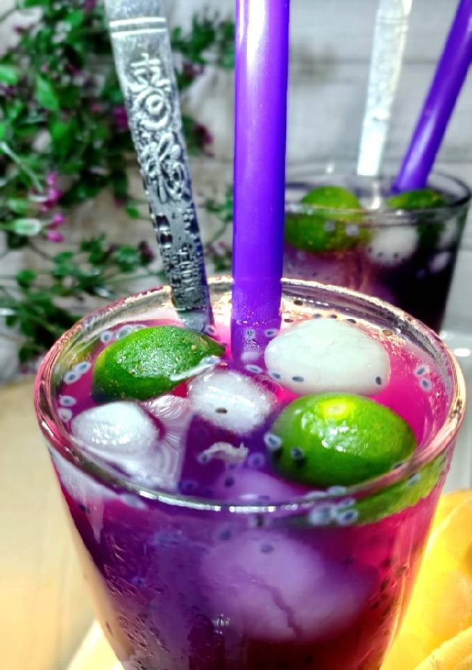 Resep Es Sonkit Kiamboy Kembang Telang (618) oleh Susi Darmawan/IG @d ...