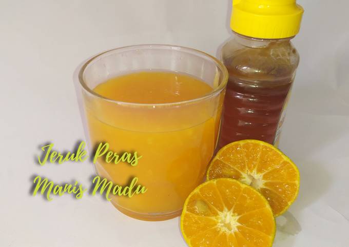 Resep Jeruk Peras Manis Madu oleh Fadil's Kitchen - Cookpad