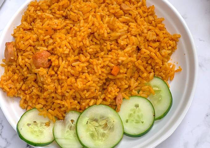 Ghana rice girki daga Meenat Kitchen - Cookpad