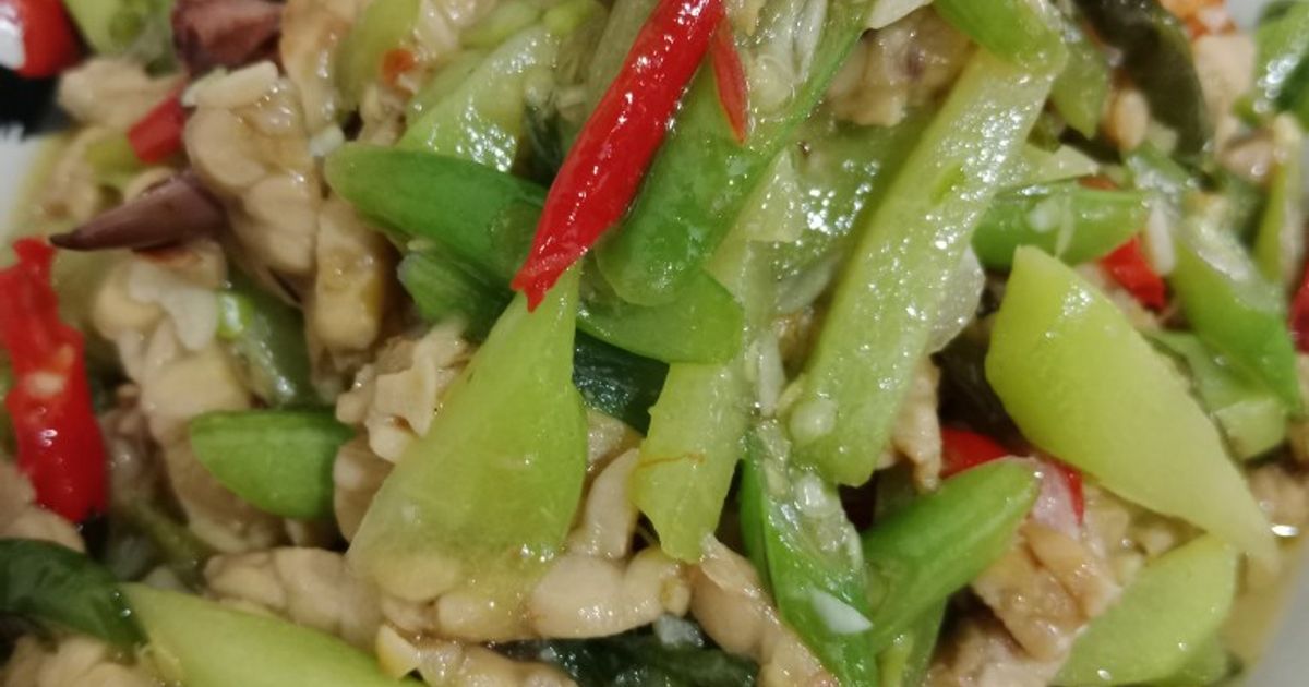Resep buncis labu siam tumis rumahan enak dan mudah - Cookpad