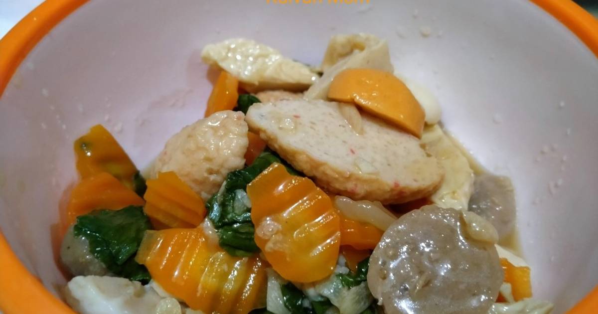 23 resep cap cay dari bakso salmon enak dan mudah - Cookpad