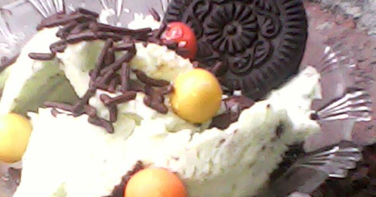 Resep Es Krim Melon Oreo oleh SariTjoa - Cookpad