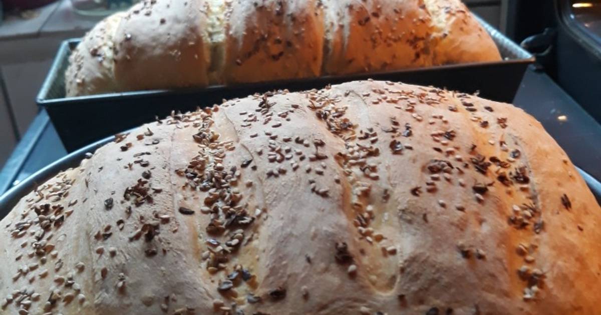 Ψωμί με προζύμι Συνταγή από τον/την Georgia Nikolaidou - Cookpad