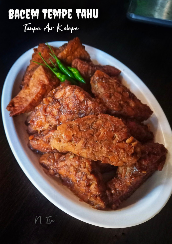 Resep 361. Bacem Tempe Tahu Tanpa Air Kelapa oleh Rose - Cookpad