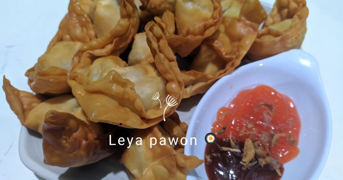 Resep Pangsit Goreng Isi Aci oleh Leya Lestari - Cookpad