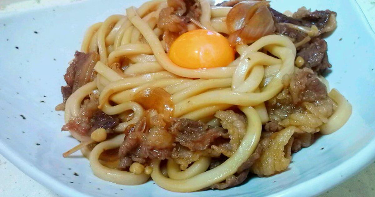 Sukiyaki Udon Recipe By 沙織姫
