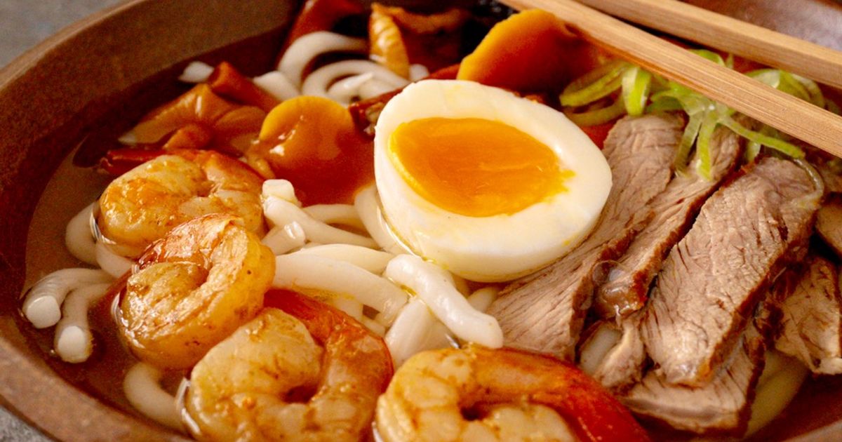 Surf And Turf Udon Leves (Fúziós Konyha) | Nagy Csaba receptje ...