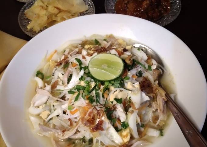 Resep Nasi Sop Ala Kutai oleh zuniatul yuta - Cookpad