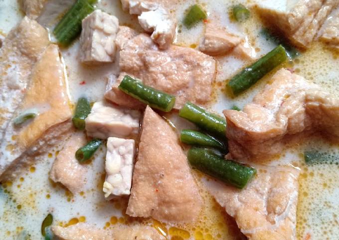 Resep Lodeh Tempe Tahu Bumbu Racik oleh henny henonk - Cookpad