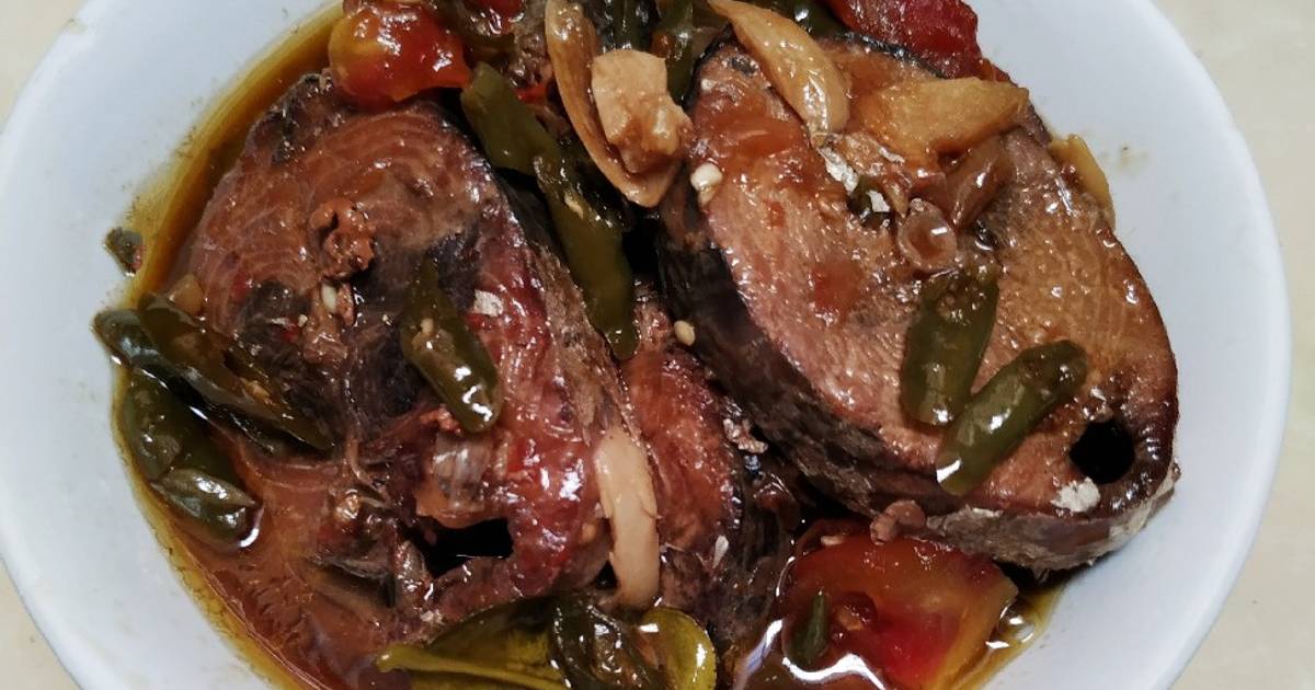 Resep Tongkol kecap cabe ijo oleh Siti Zulfa Sentyaki - Cookpad