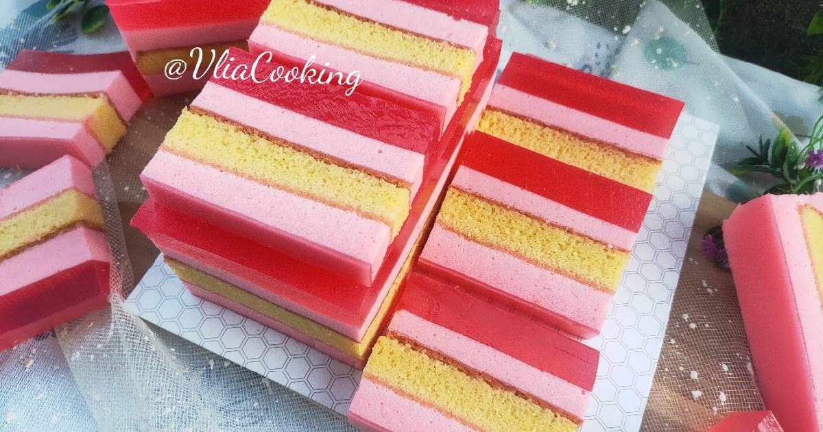 Resep Cake Puding Busa| Puding Madona Puding Busa Cake Lembut Dan Enak ...