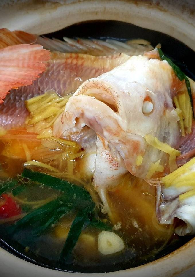 Clay Pot Fish Recipe by Uncle Soon's - Cookpad