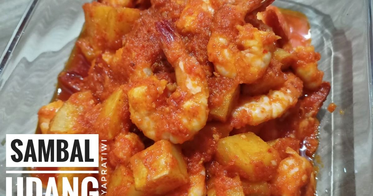 Resep Sambal Udang Kentang oleh Mama Baim - Cookpad