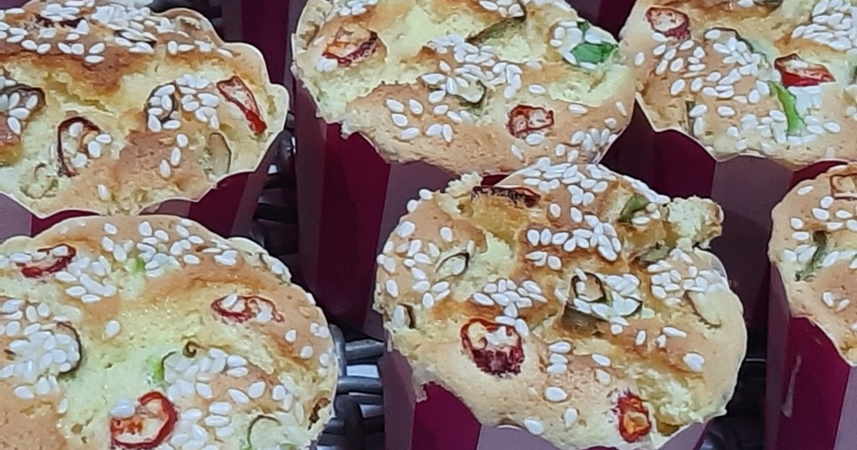 Resep Cup Cake Isi Abon Cuma 3 Telor oleh ucy abdullah - Cookpad