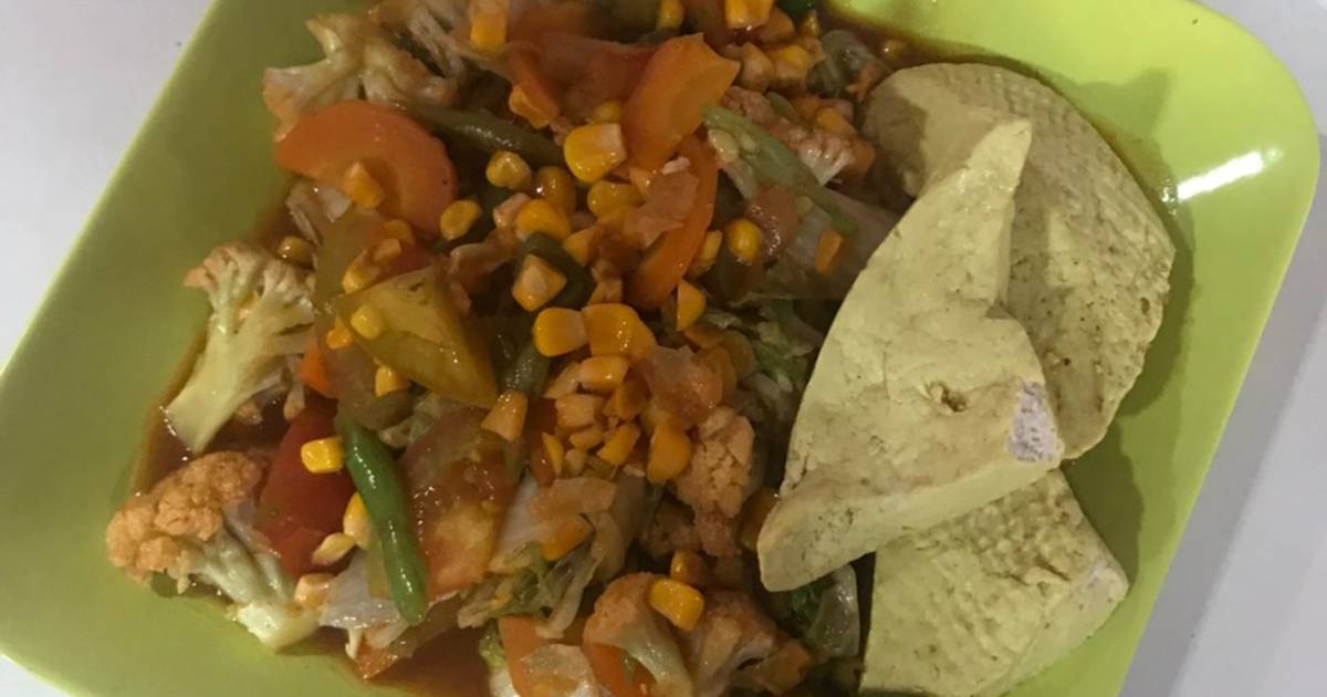 Resep Capcay Tahu Untuk Menu Sarapan Diet oleh Kokoh Ap - Cookpad