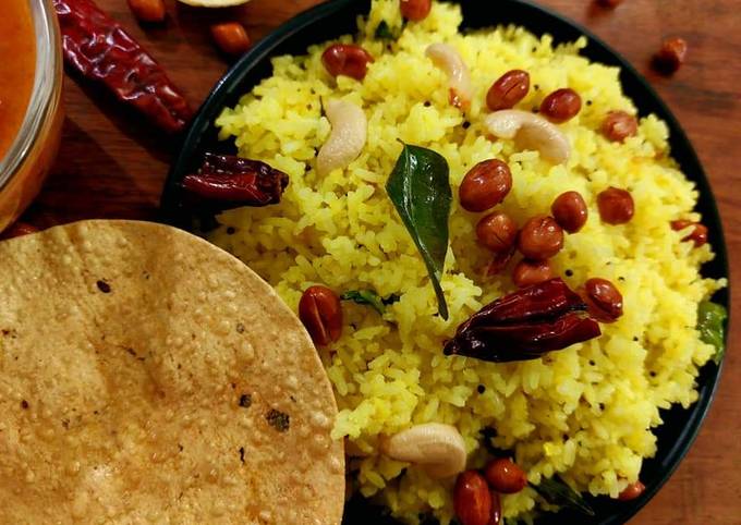 Lemon rice Recipe by pragya bharti - Cookpad