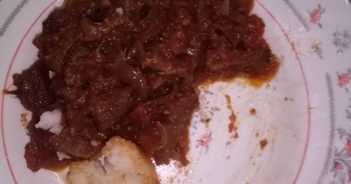 Wet fry beef #recipemarathon Recipe by Sylvia Otieno - Cookpad