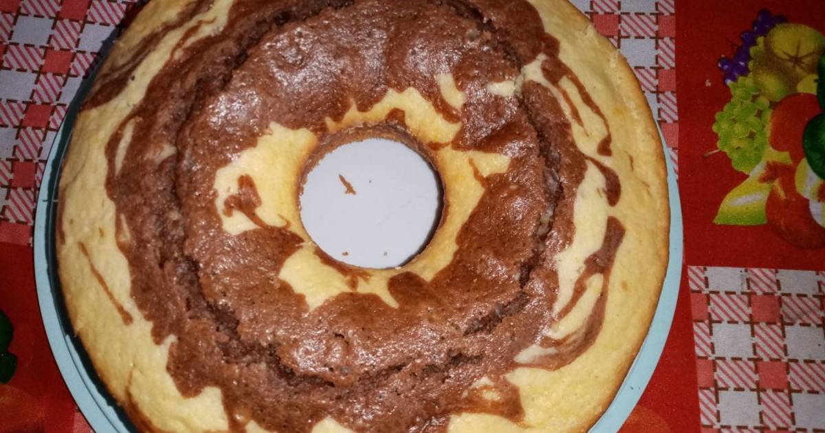 Torta marmolada Receta de Lu Pereira- Cookpad