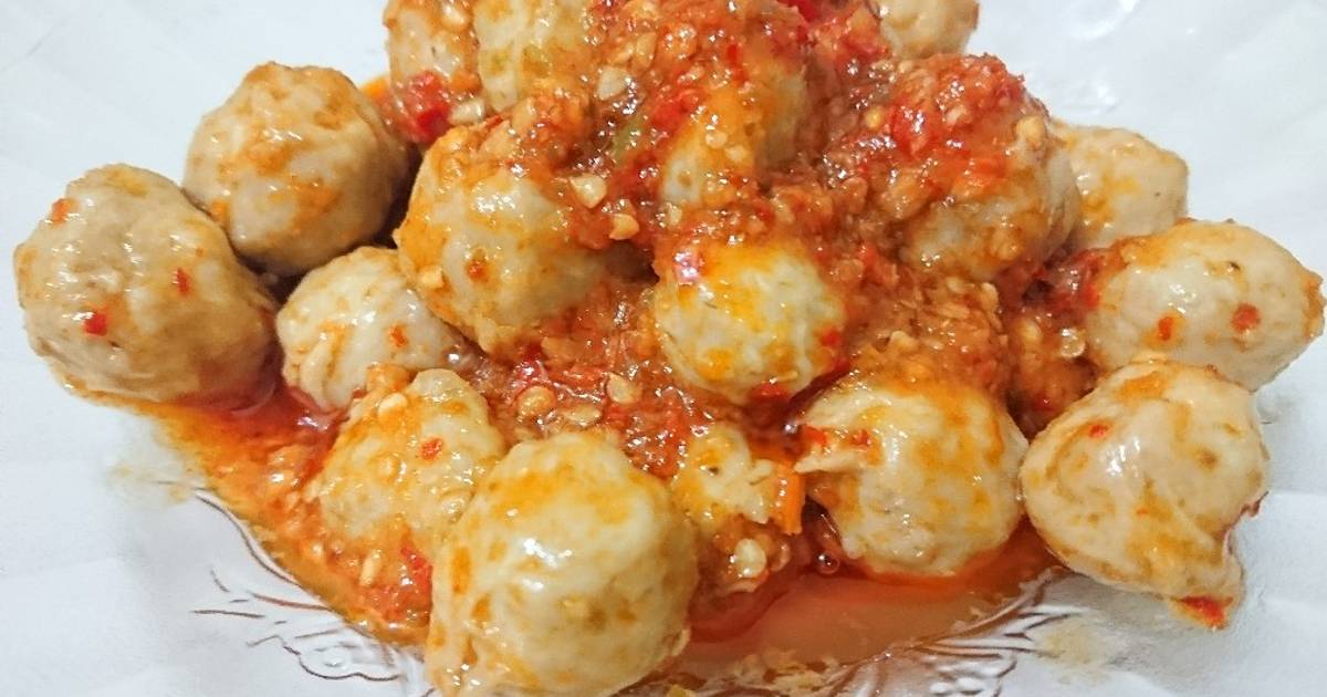 Resep Bakso mercon oleh Nunik Mulyati - Cookpad