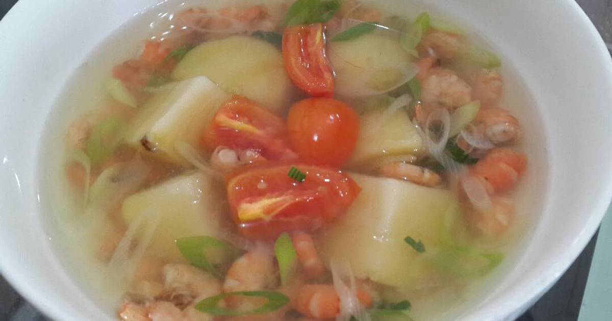 Resep Sup Udang Simple oleh Charisa Widyastuti - Cookpad