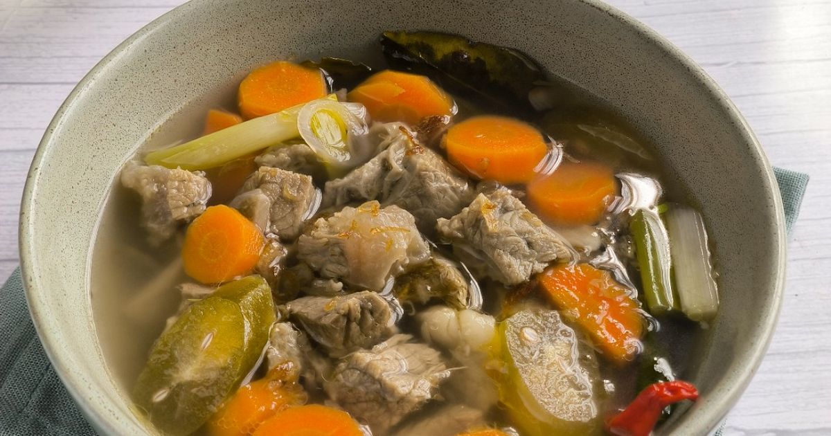 Resep 69. Asam Asam Daging Sapi (Indonesian Sour Beef Stew) oleh nunzdy ...