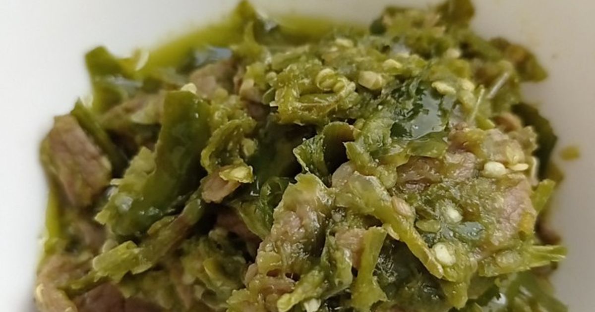Resep Daging Cabe Hijau Mudah Praktis Enak oleh Dapur Maryam - Cookpad