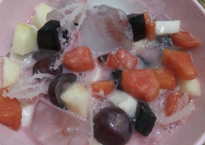 Resep Es buah rumput laut oleh Reno Ys - Cookpad