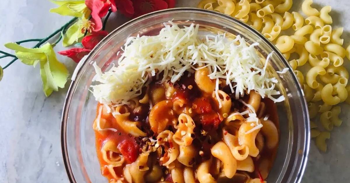 Red sauce macaroni Recipe by Nidhi Bole - Cookpad