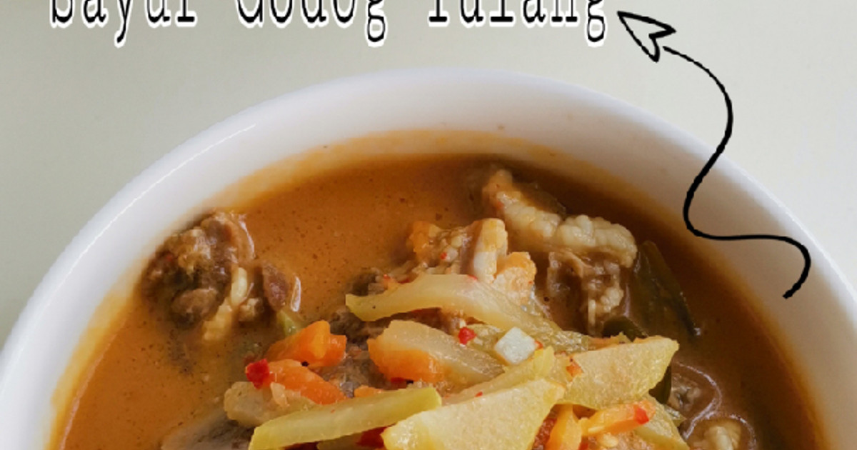 Resep Sayur Godog Tulang oleh Rhee - Cookpad