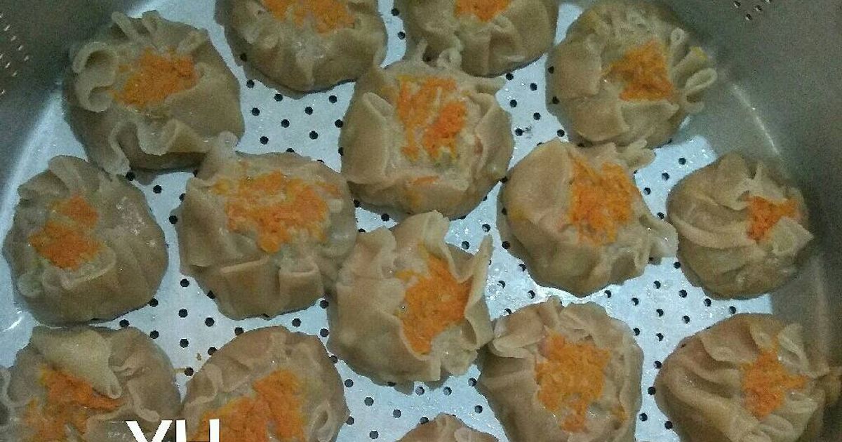 Resep Dimsum Ayam Wortel oleh YH - Cookpad