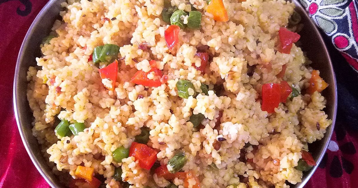 Veg Millet Upma Recipe by Preeti Nanda - Cookpad