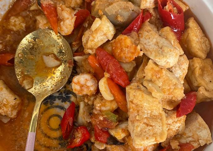 Resep Udang sambal goreng basah oleh Shinta Nawang - Cookpad