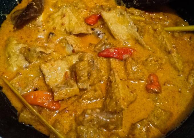 Resep Sayur krecek tahu oleh A - Cookpad