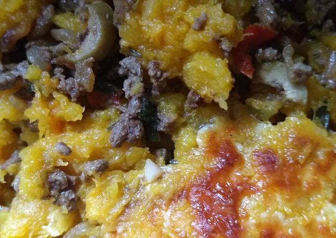 Pastel De Carne Y Puré De Zapallo Gratinado Receta De Alberto Cudós