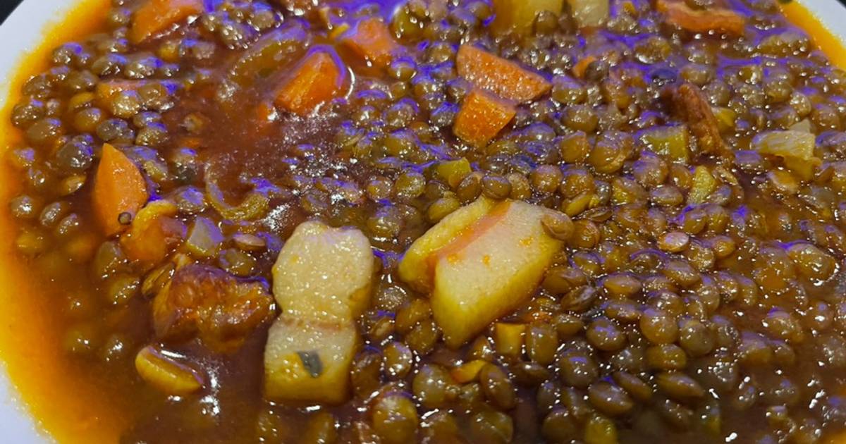 Lentejas tradicionales Receta de Alba DG- Cookpad