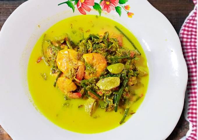 Resep 33. Gulai Pakis Udang oleh Wasri Febriyanti (YT: Dapur Wasri ...