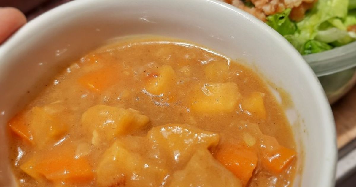 Resep kuah curry wortel rumahan enak dan mudah - Cookpad