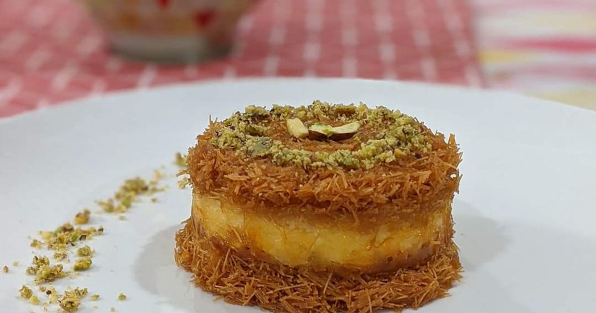 Kunafeh Recipe by Soumini Bhattacherjee - Cookpad