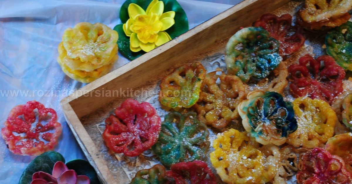 Lotus Flower Cookies Recipe by Rozina Dinaa - Cookpad