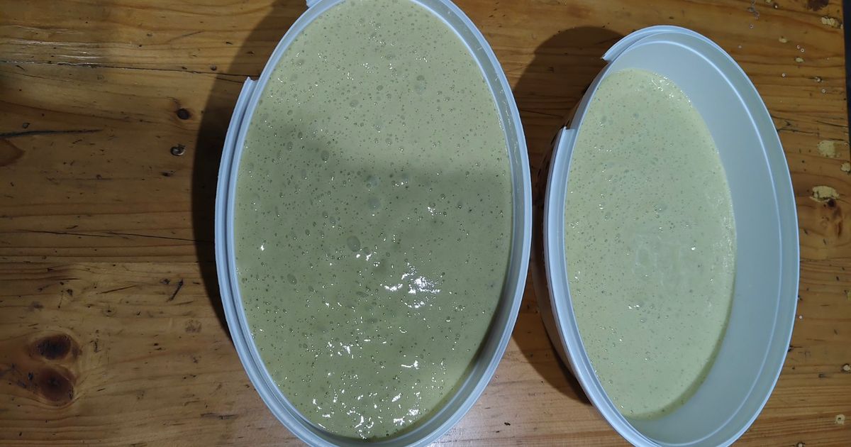 Resep es krim mpasi susu uht rumahan enak dan mudah - Cookpad